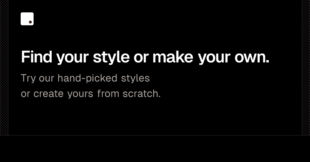 Find your style or make your own. - dotUI